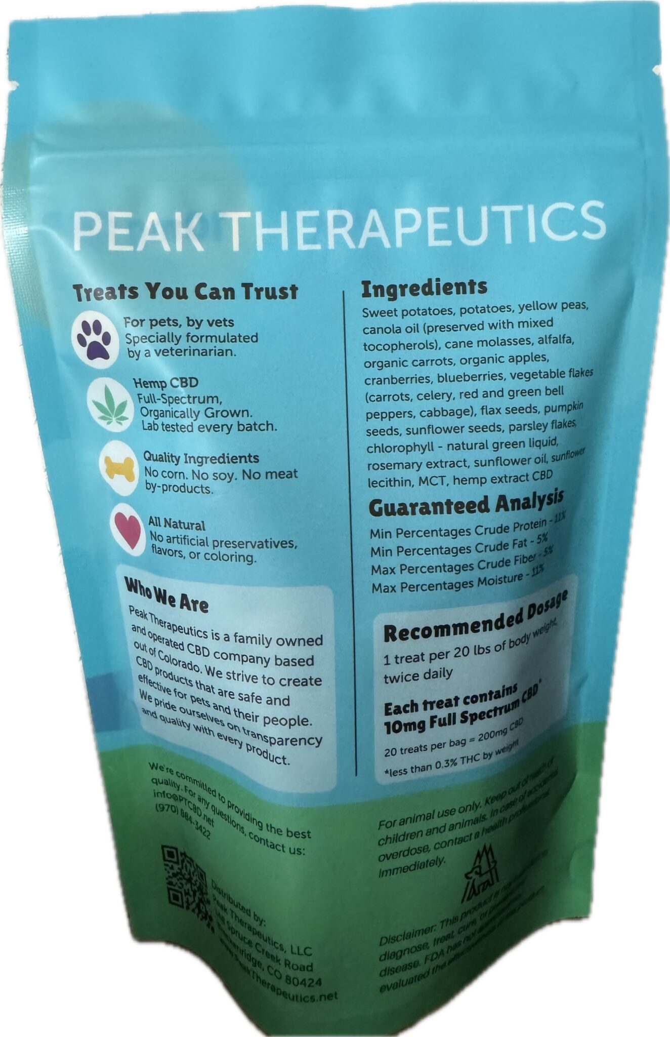 CBD Dog Chews | Vet-Formulated | Peak Therapeutics