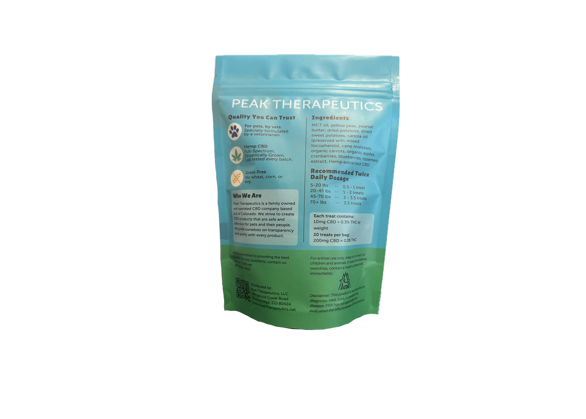 CBD Dog Chews | Vet-Formulated | Peak Therapeutics