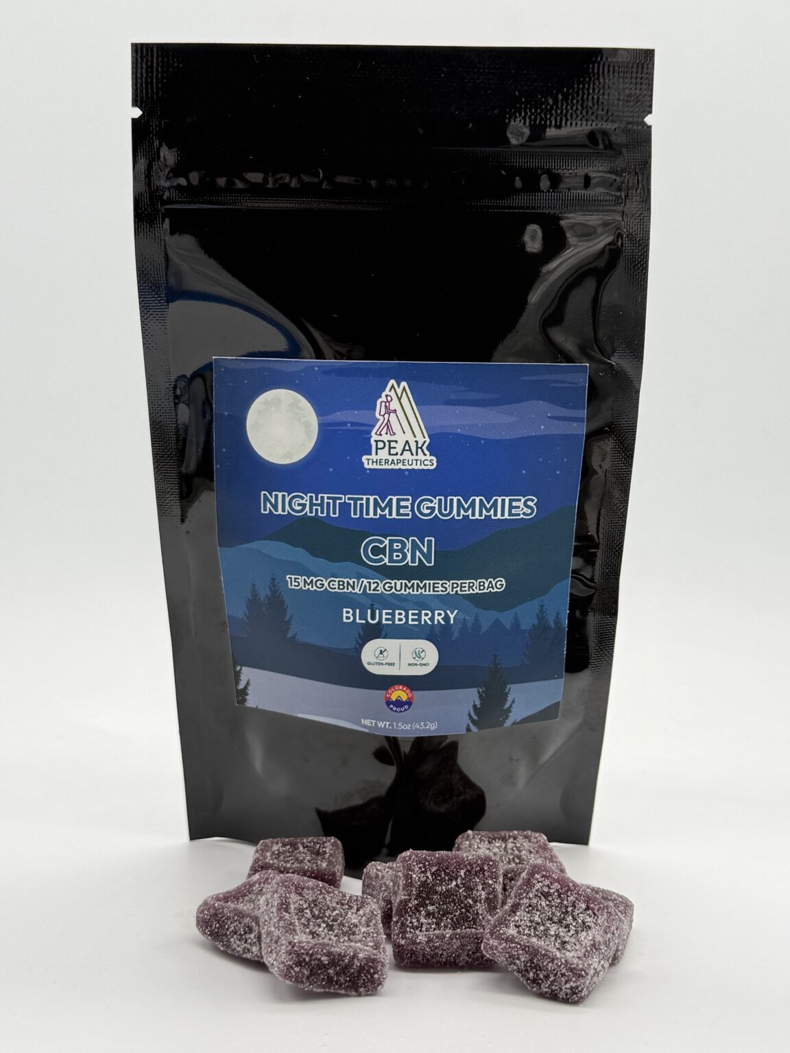 CBN Gummies - Peak Therapeutics CBN Isolate- Night Time- human CBN ...